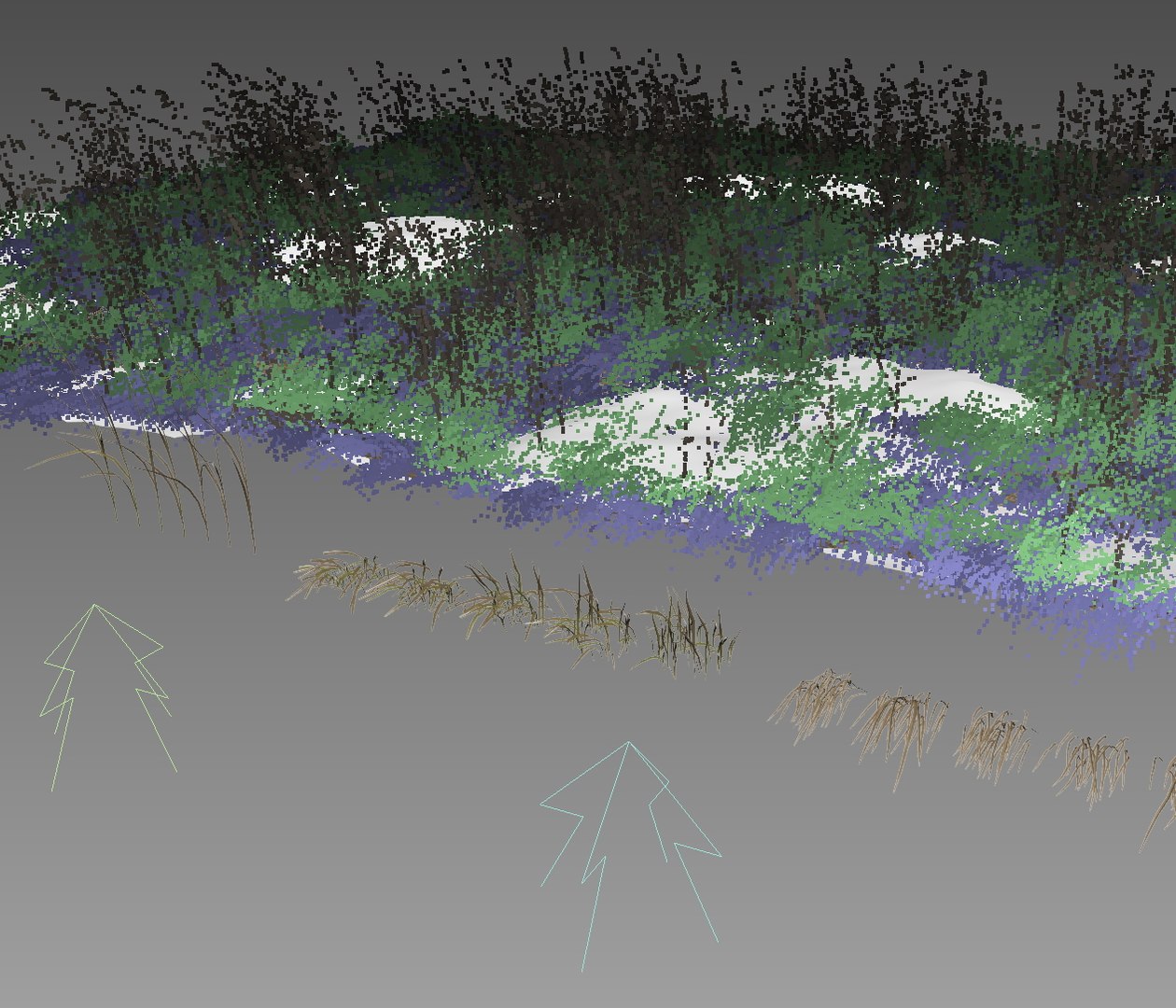 Dry Grass 3D Model - TurboSquid 1406348