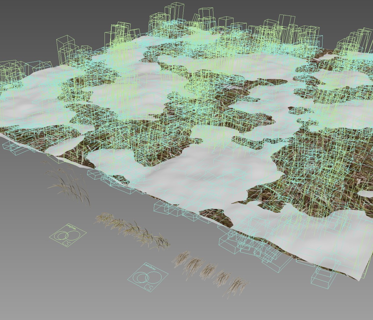 Dry Grass 3D Model - TurboSquid 1406348