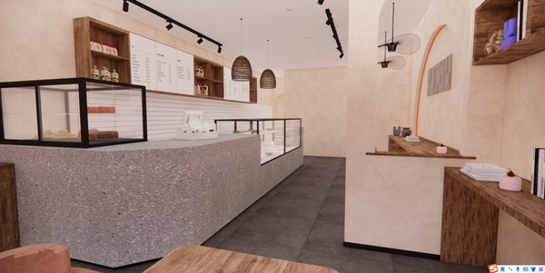 3D Bakery and Patisserie Store-A3 - TurboSquid 2036186