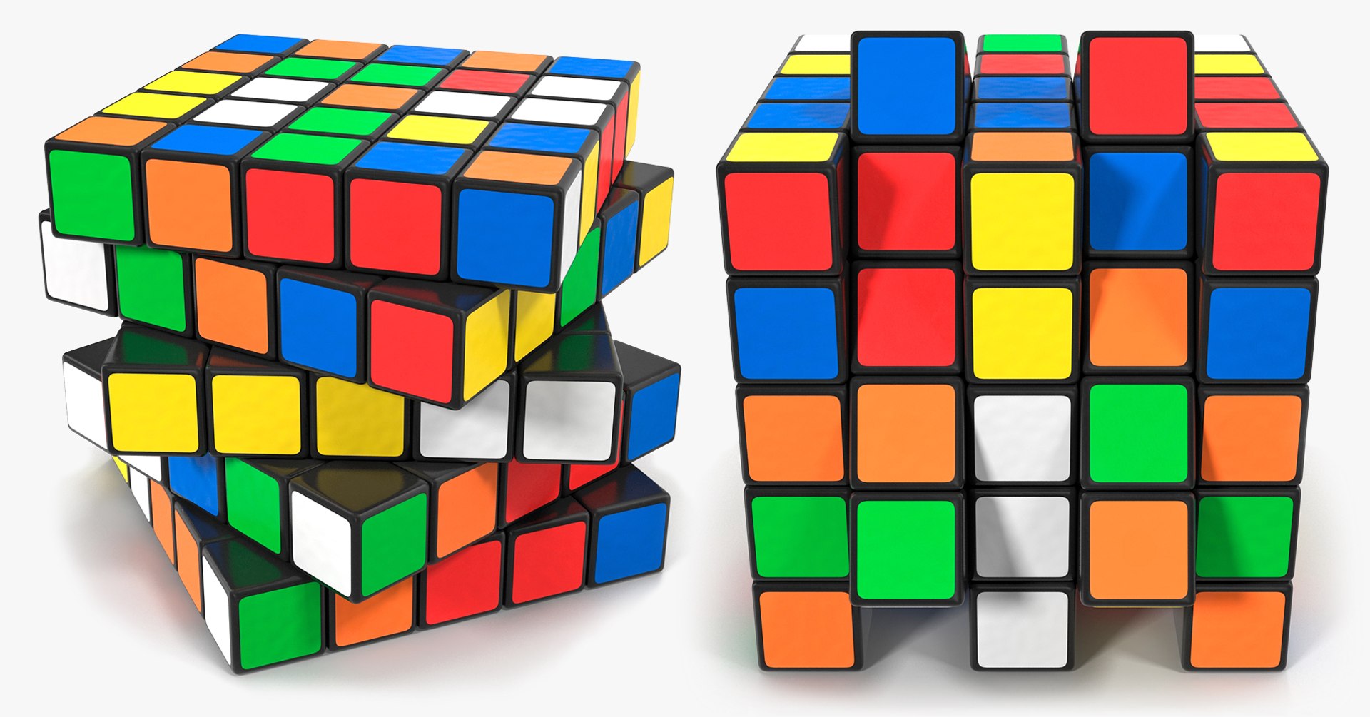 3D Rubiks Cubes Model - TurboSquid 1213433
