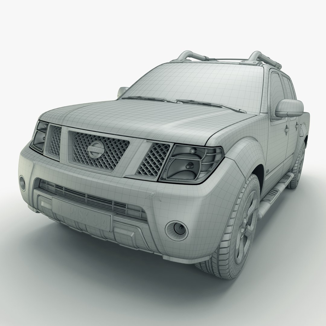 3d Nissan Navara Model