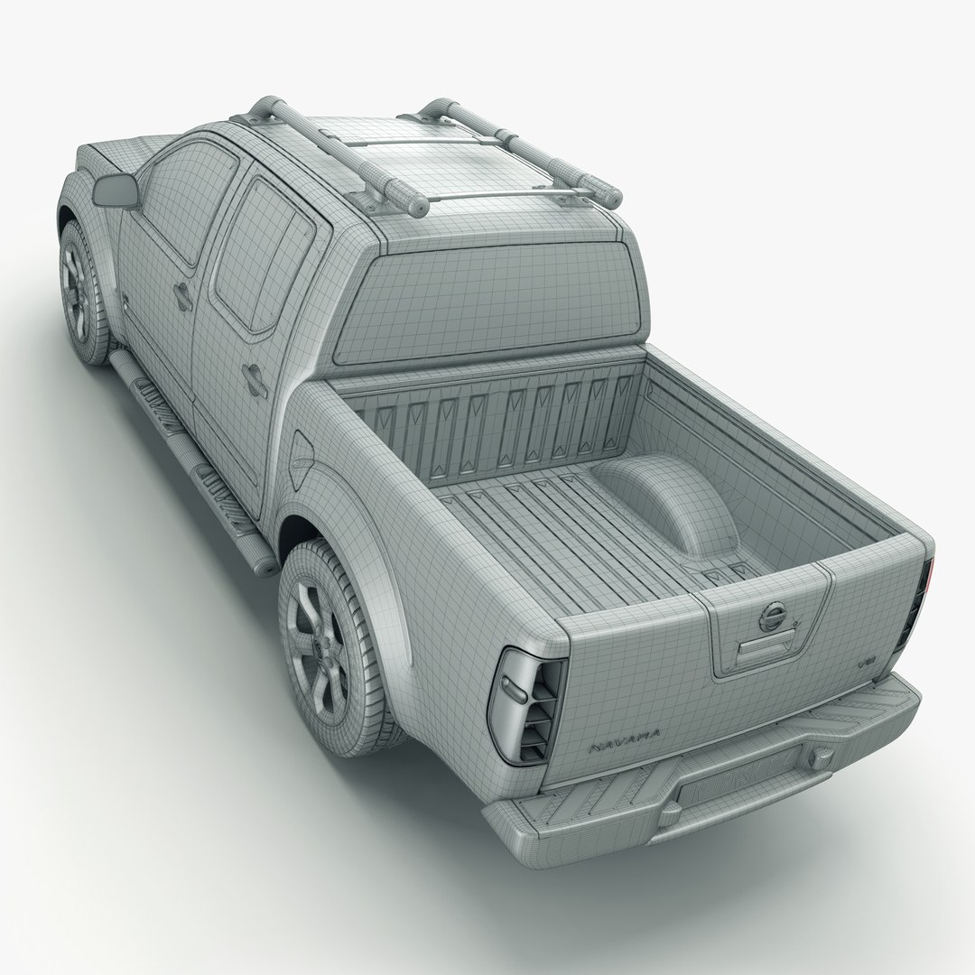 3d Nissan Navara Model