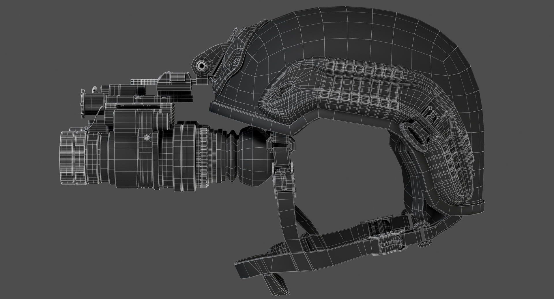 Helmet night vision goggles 3D - TurboSquid 1401527