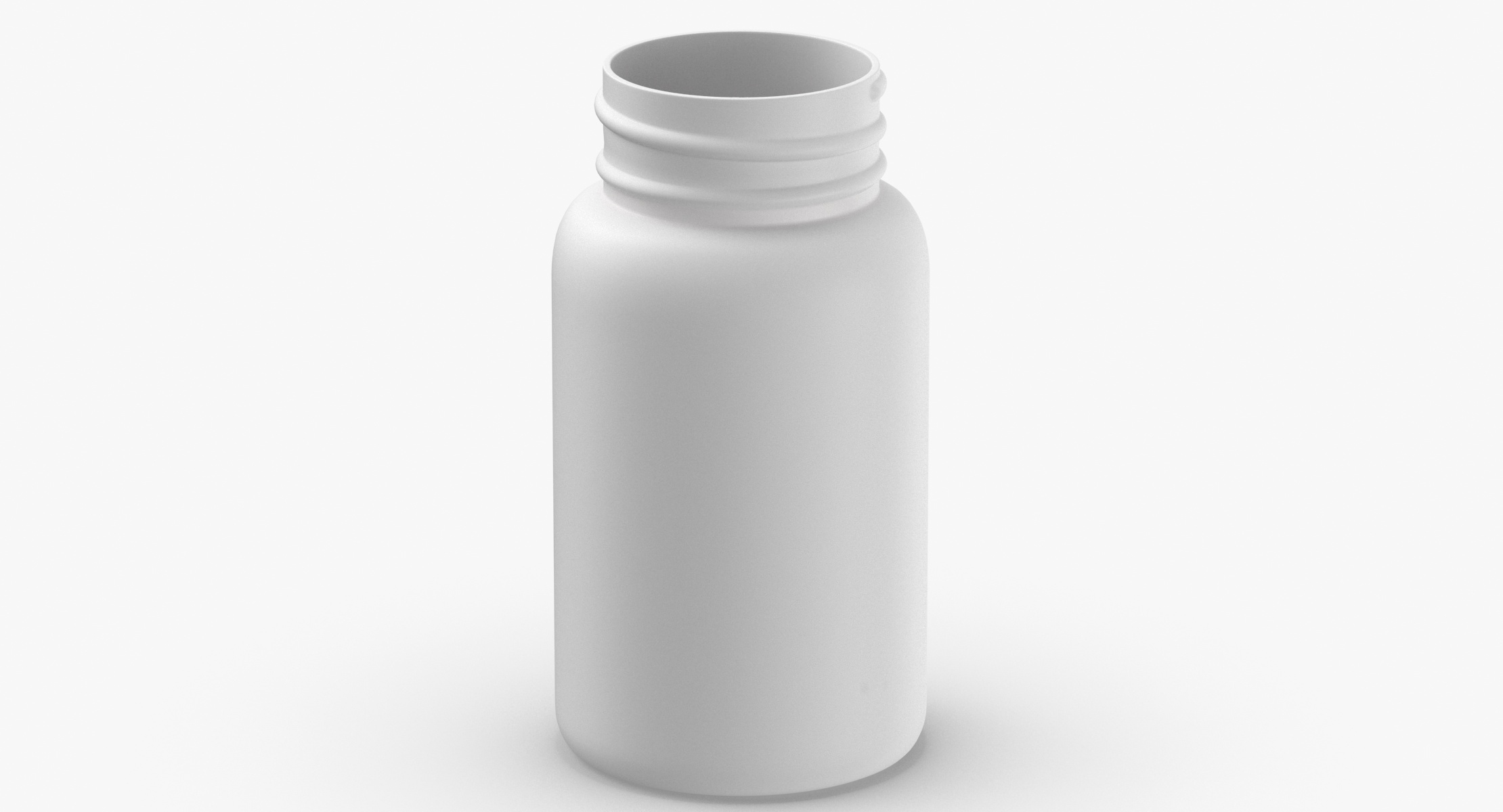 Plastic Bottles Pharma Round 950ml Collection 03 - 2 models 3D 모델 ...