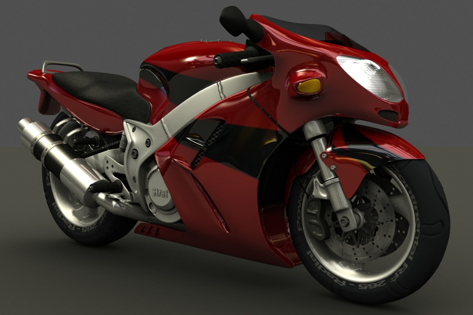 3d Motorcycle Vision