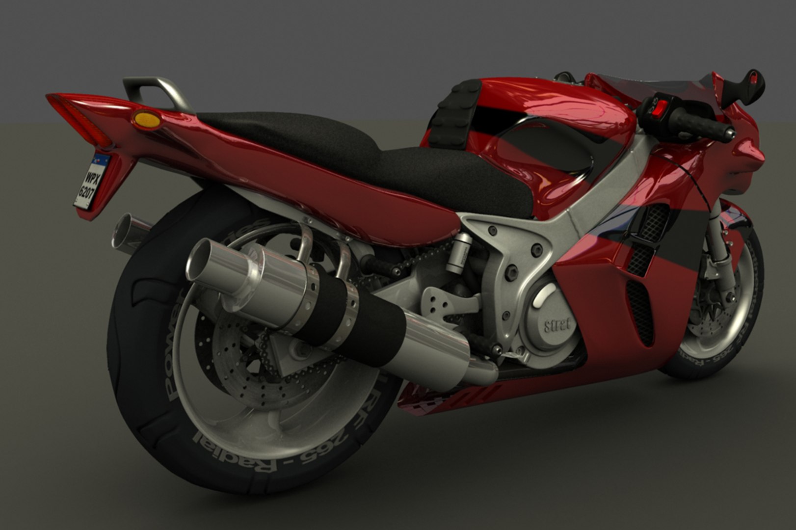 3d Motorcycle Vision