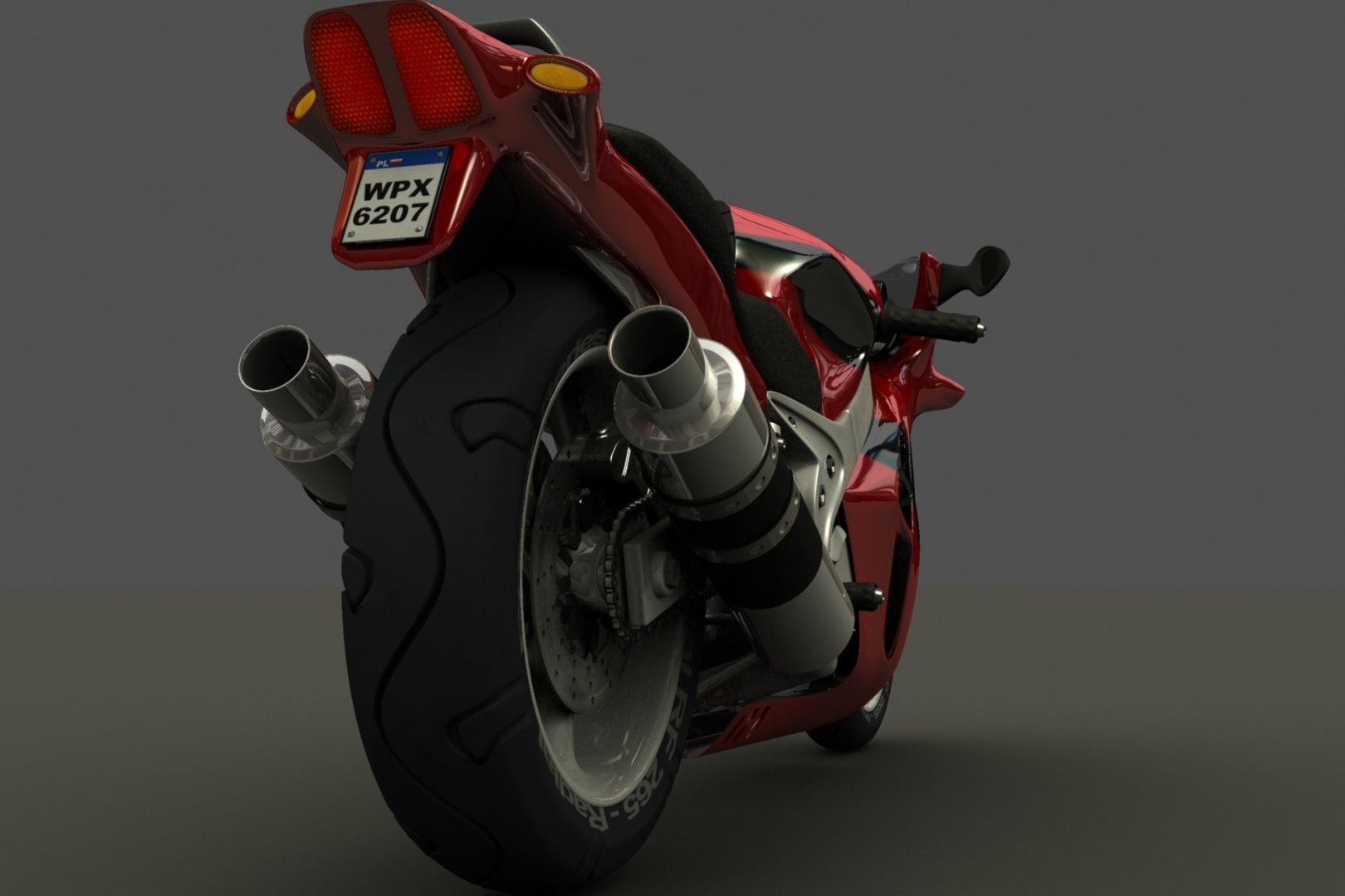 3d Motorcycle Vision