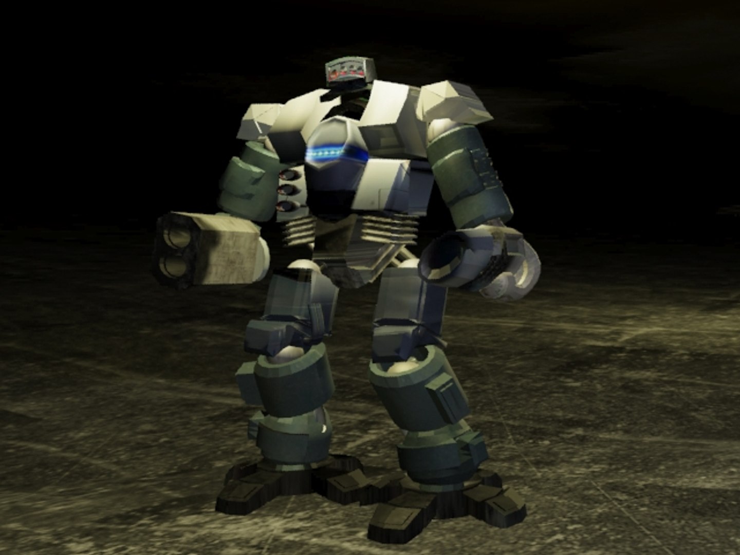 heavy mech warrior 3d max