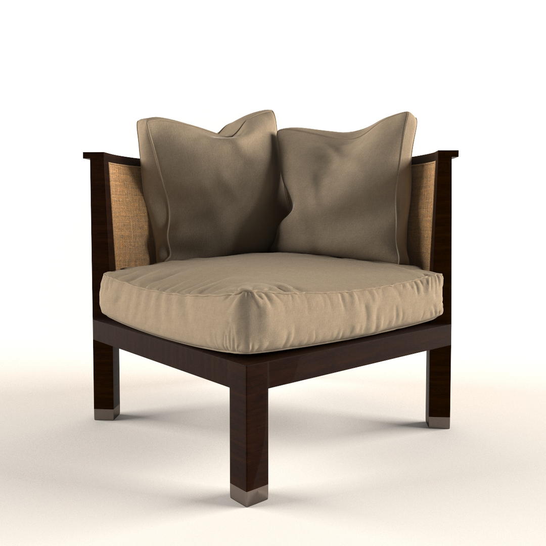 Rosetta Armchair Flexform 3D - TurboSquid 1158647