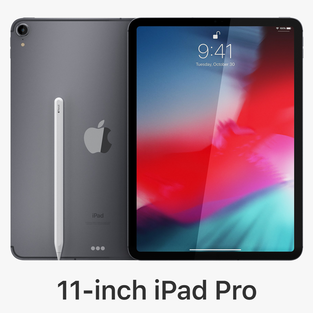 Apple ipad pro 11-inch 3D model - TurboSquid 1344823