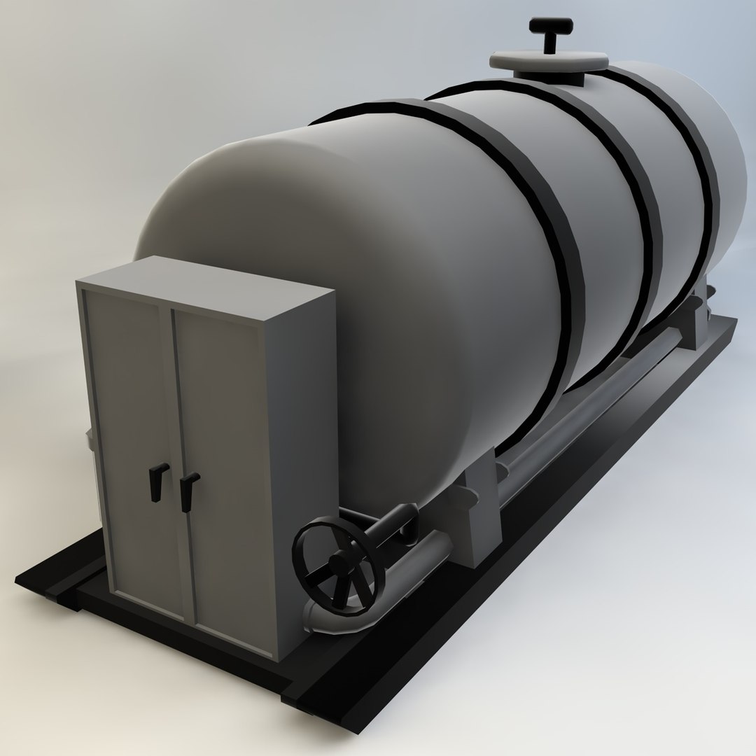 Fuel Tank 3d Model