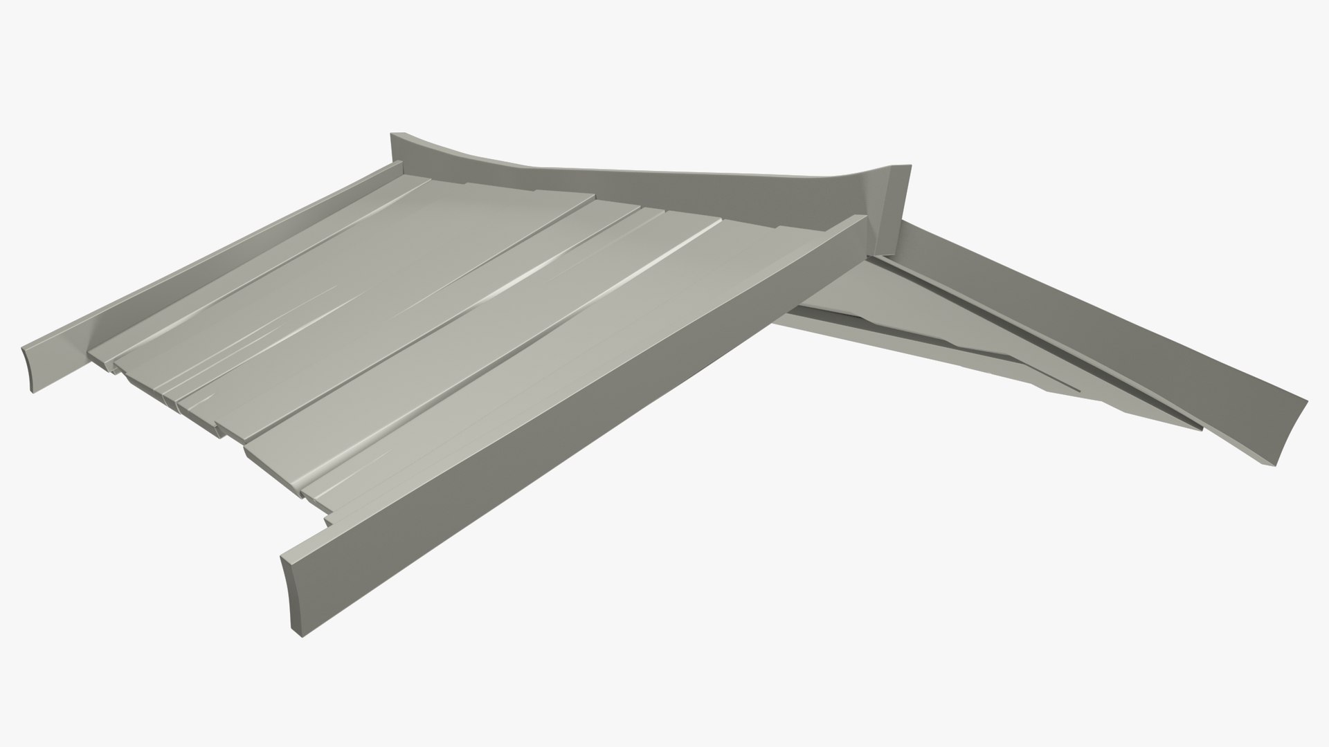 3D Cartoon Wooden Roof Mesh V1 Model - TurboSquid 2204882