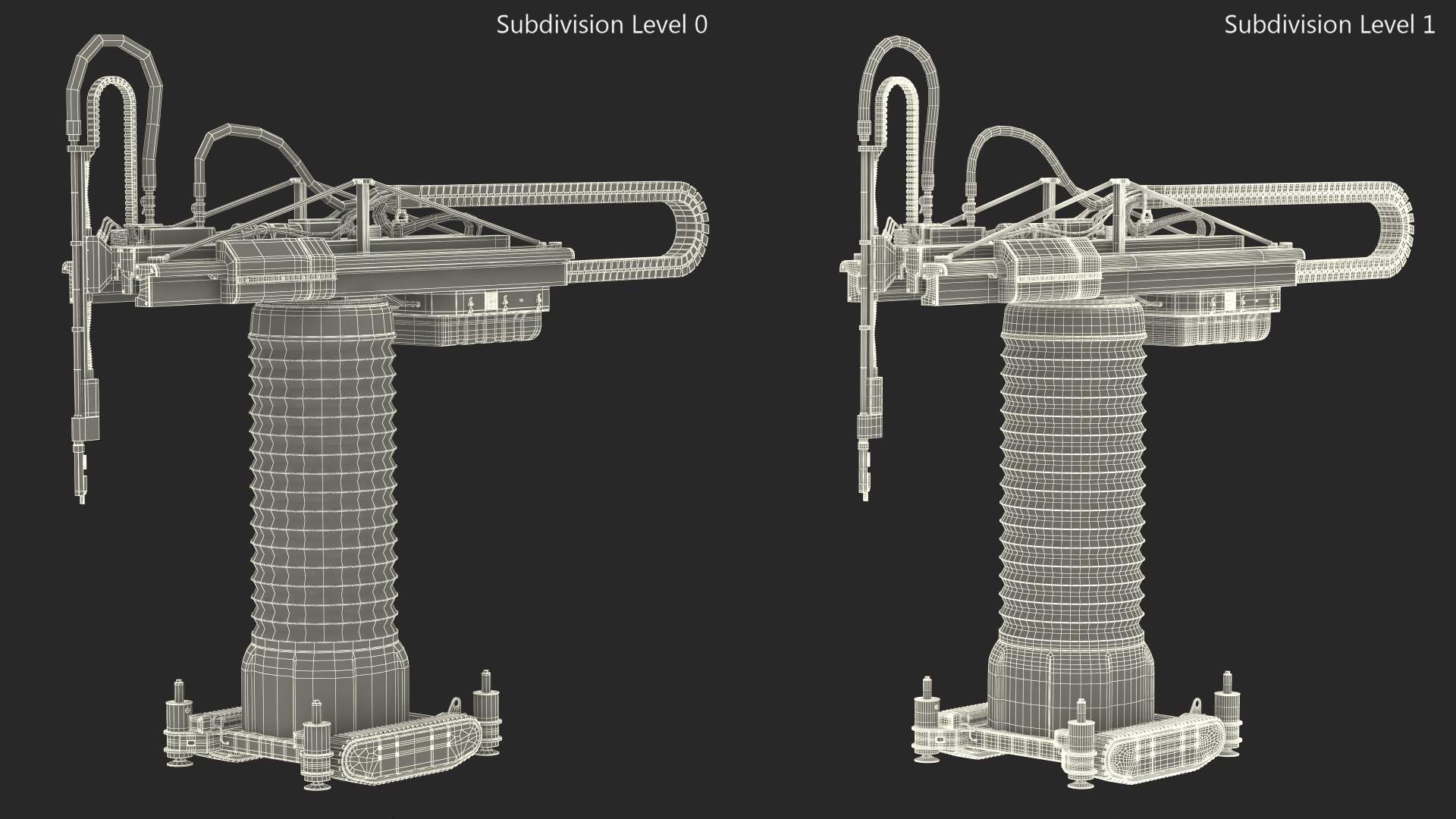 3D Apis Cor Construction 3D Printer Rigged For Maya - TurboSquid 2330699