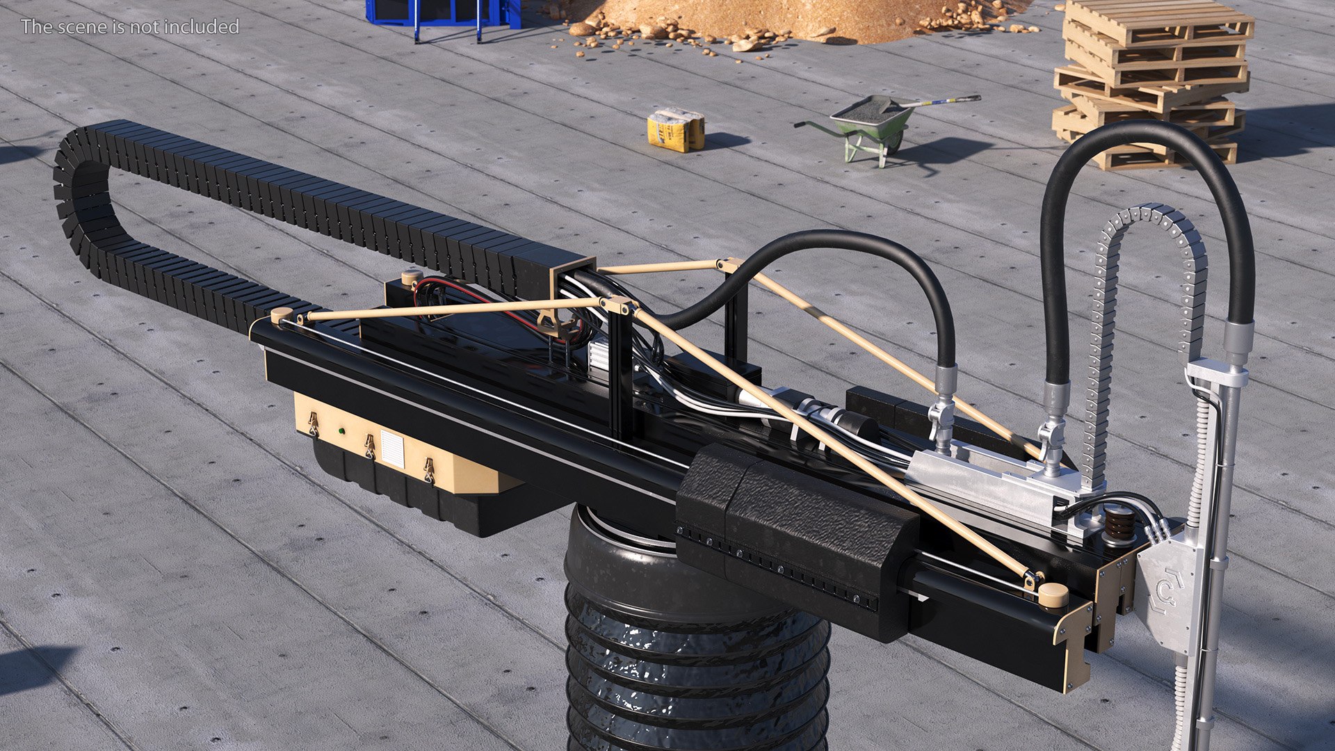 3D Apis Cor Construction 3D Printer Rigged For Maya - TurboSquid 2330699