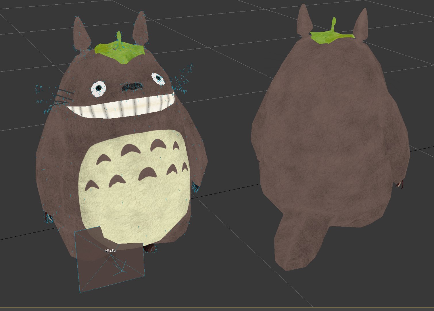 3d Model Neighbor Totoro