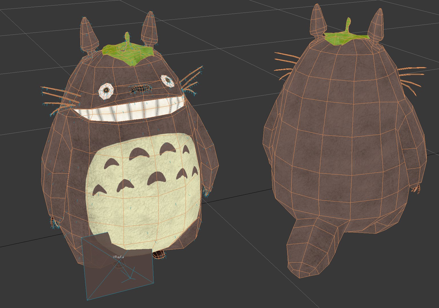 3d Model Neighbor Totoro