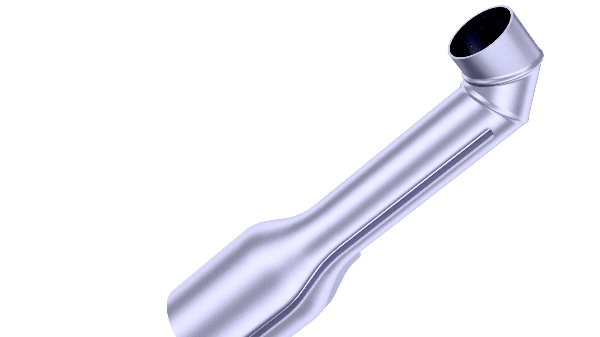 Muffler Semi Truck 3D Model - TurboSquid 1569176