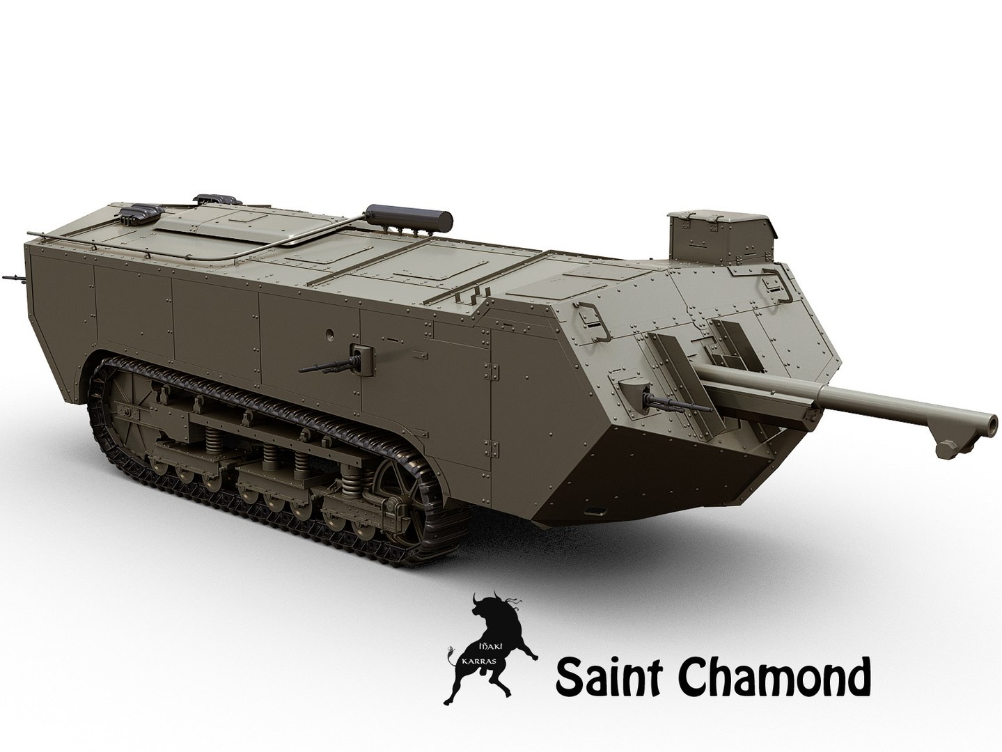3d Tank Model