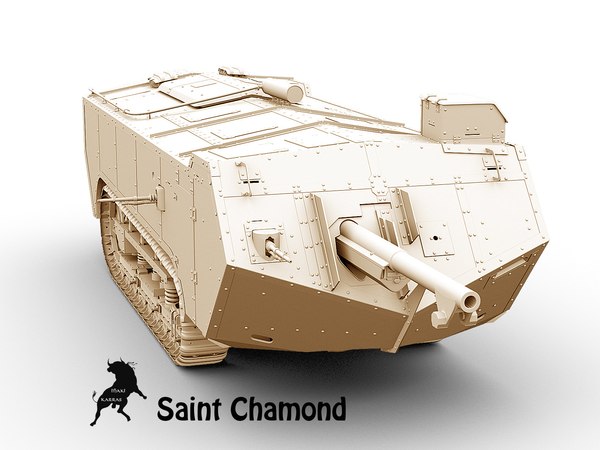 3d tank model