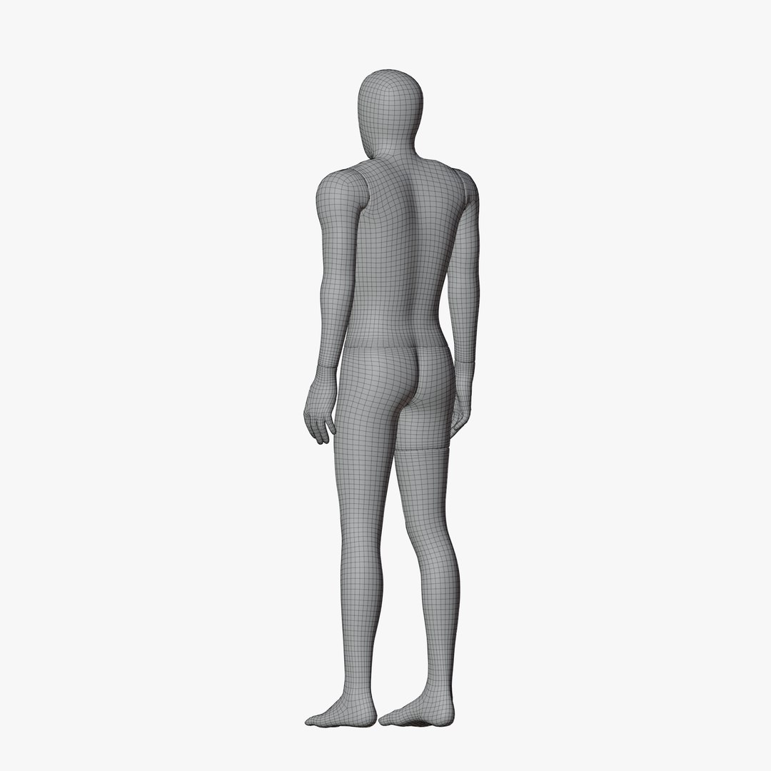 3D Model Male Mannequin 03 - TurboSquid 2051699