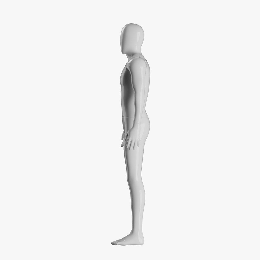 3D Model Male Mannequin 03 - TurboSquid 2051699