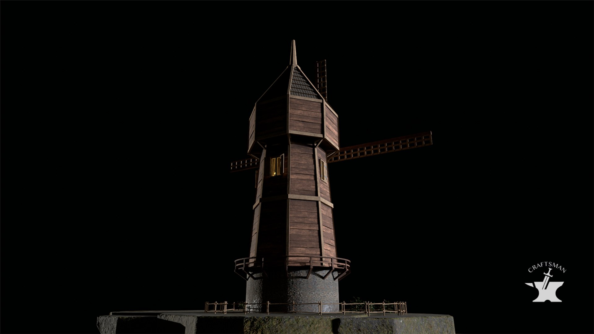 3D Windmill - TurboSquid 2029207