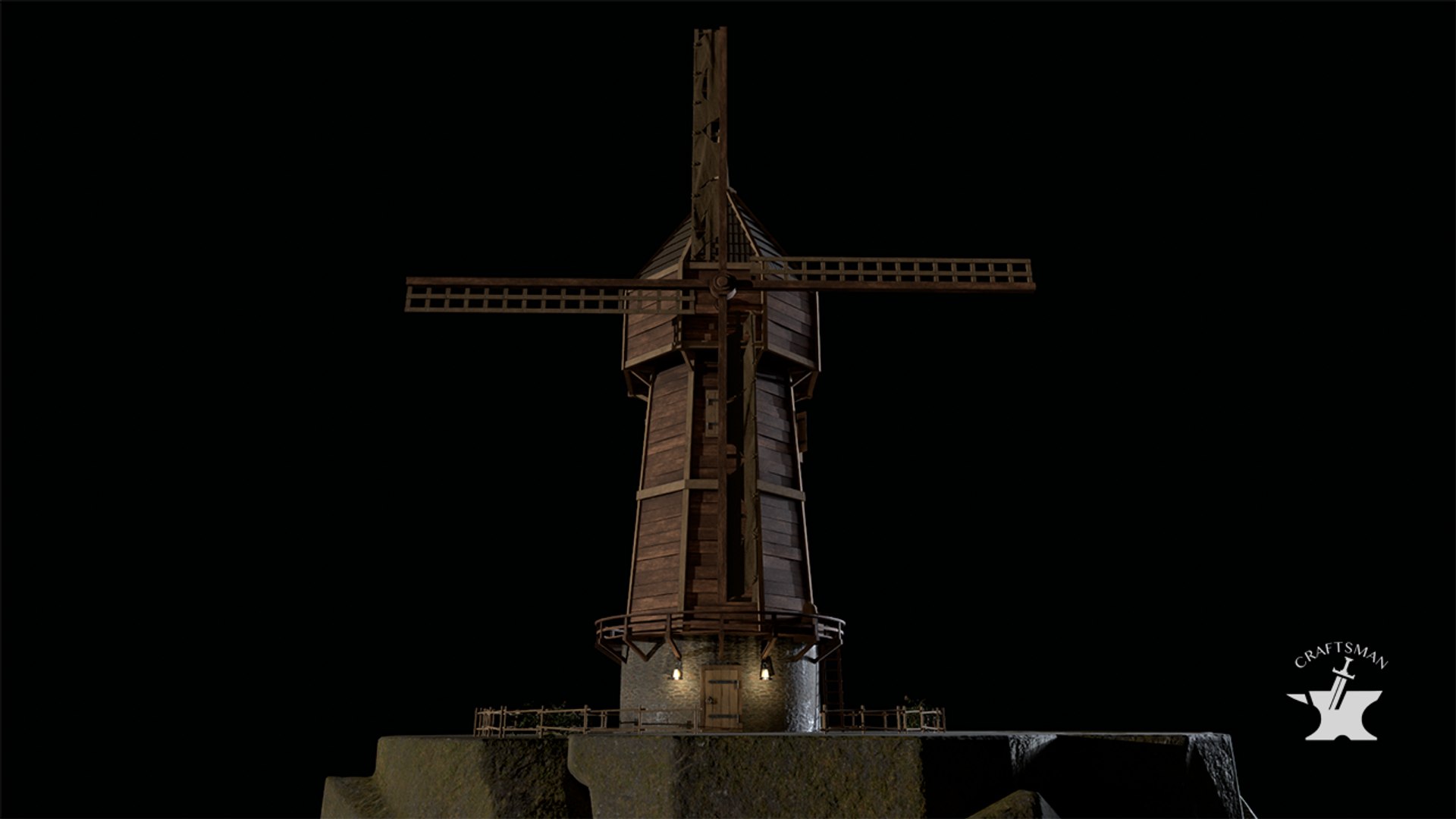 3D Windmill - TurboSquid 2029207