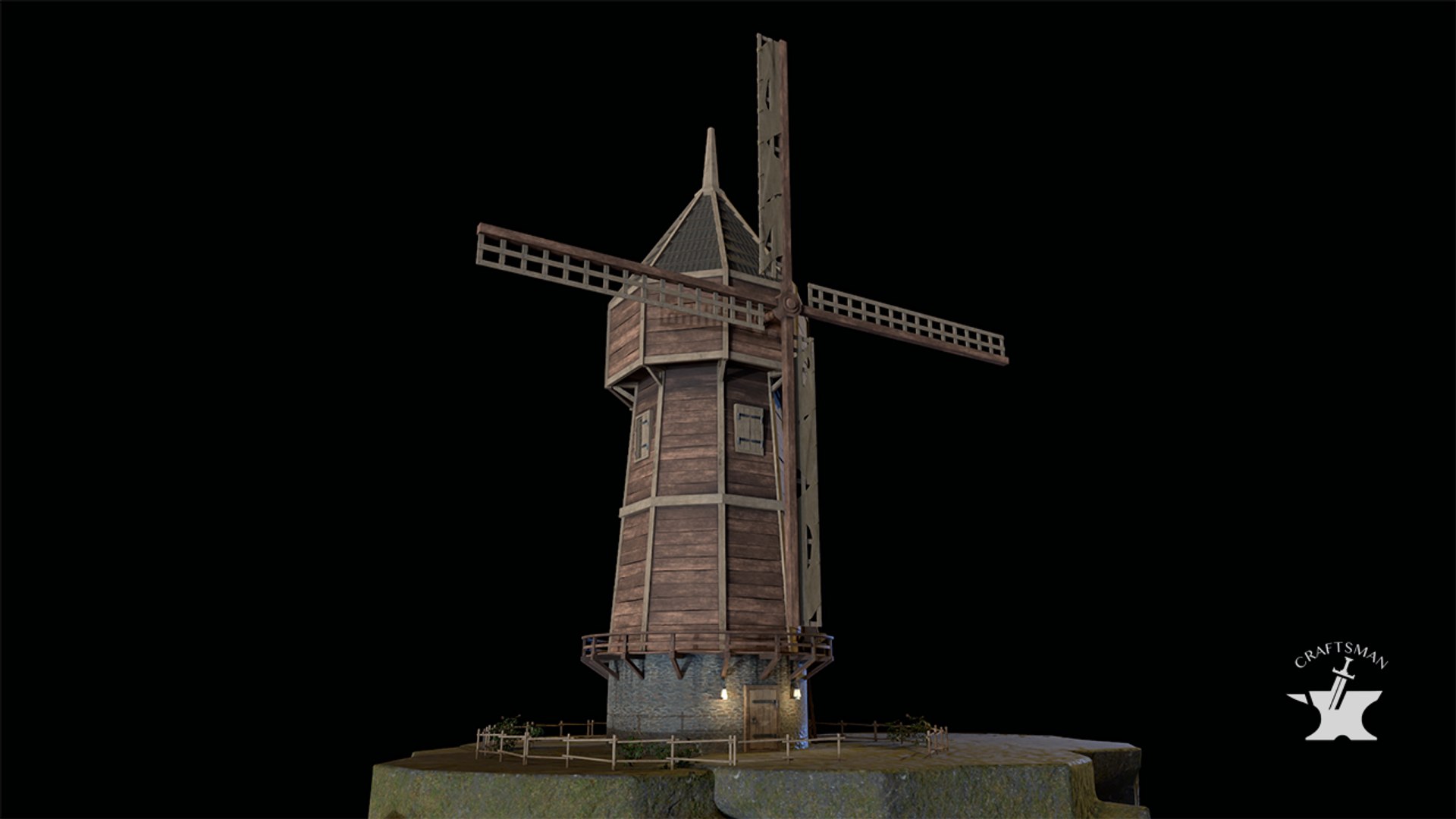3D Windmill - TurboSquid 2029207