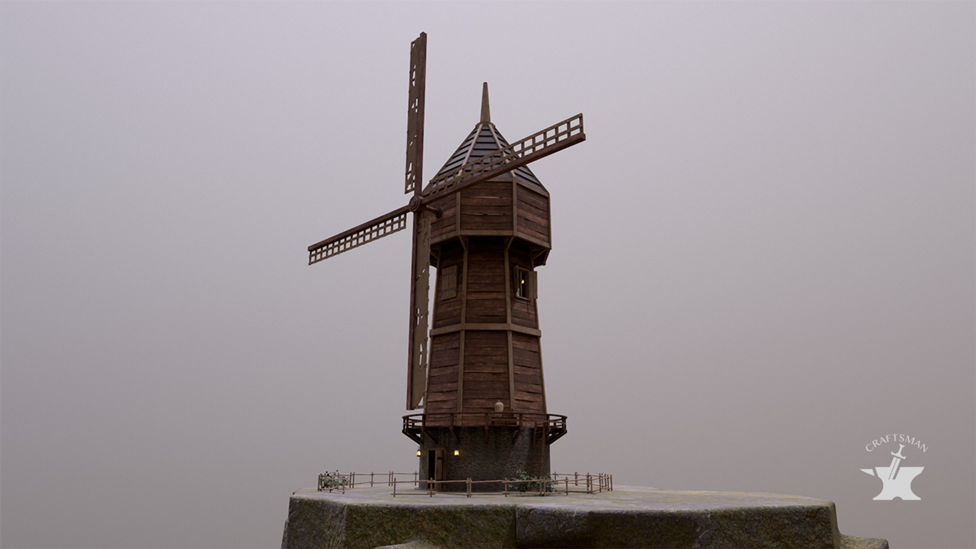 3D Windmill - TurboSquid 2029207