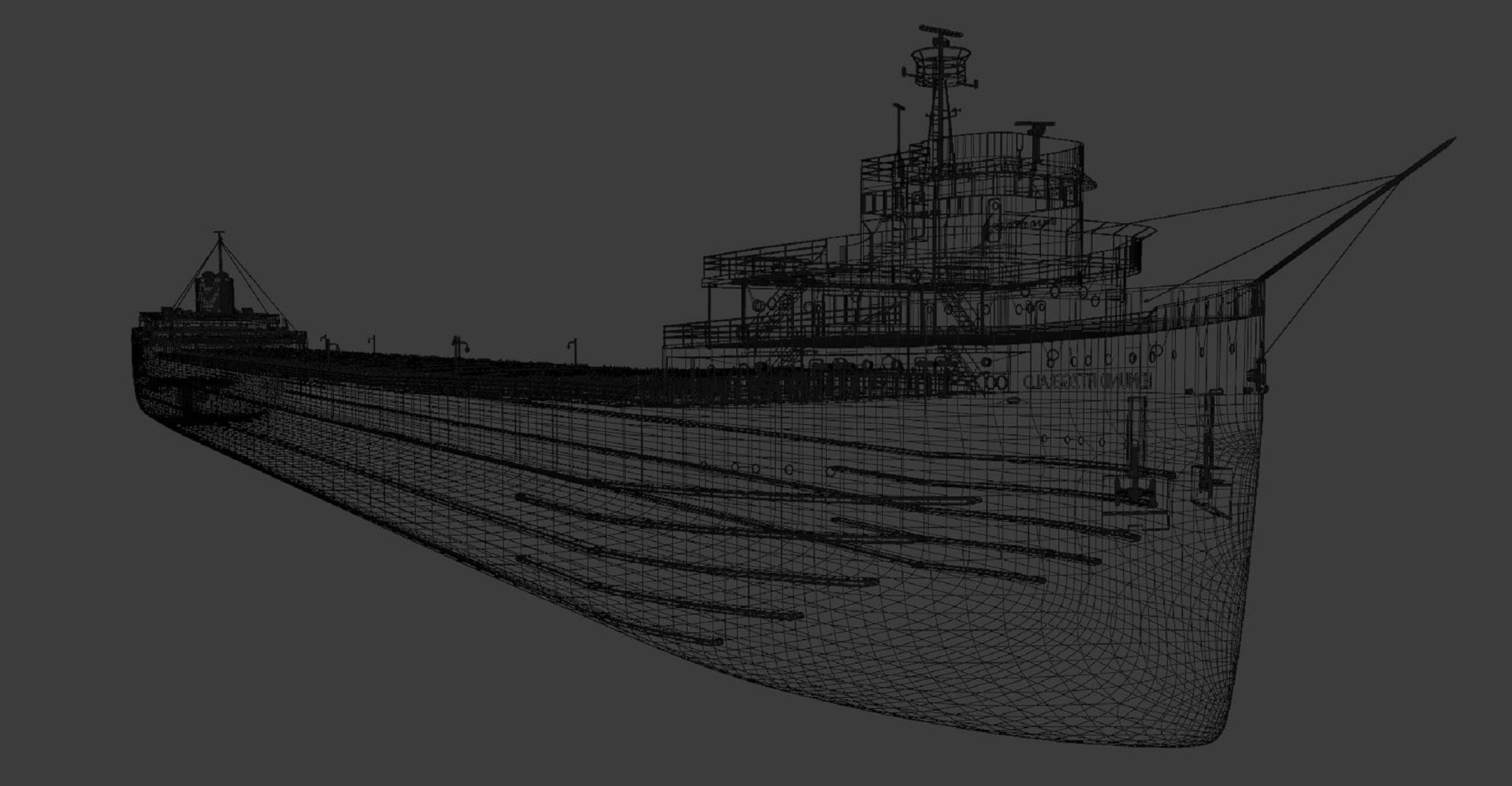 Edmund Fitzgerald 3D Model - TurboSquid 1708447