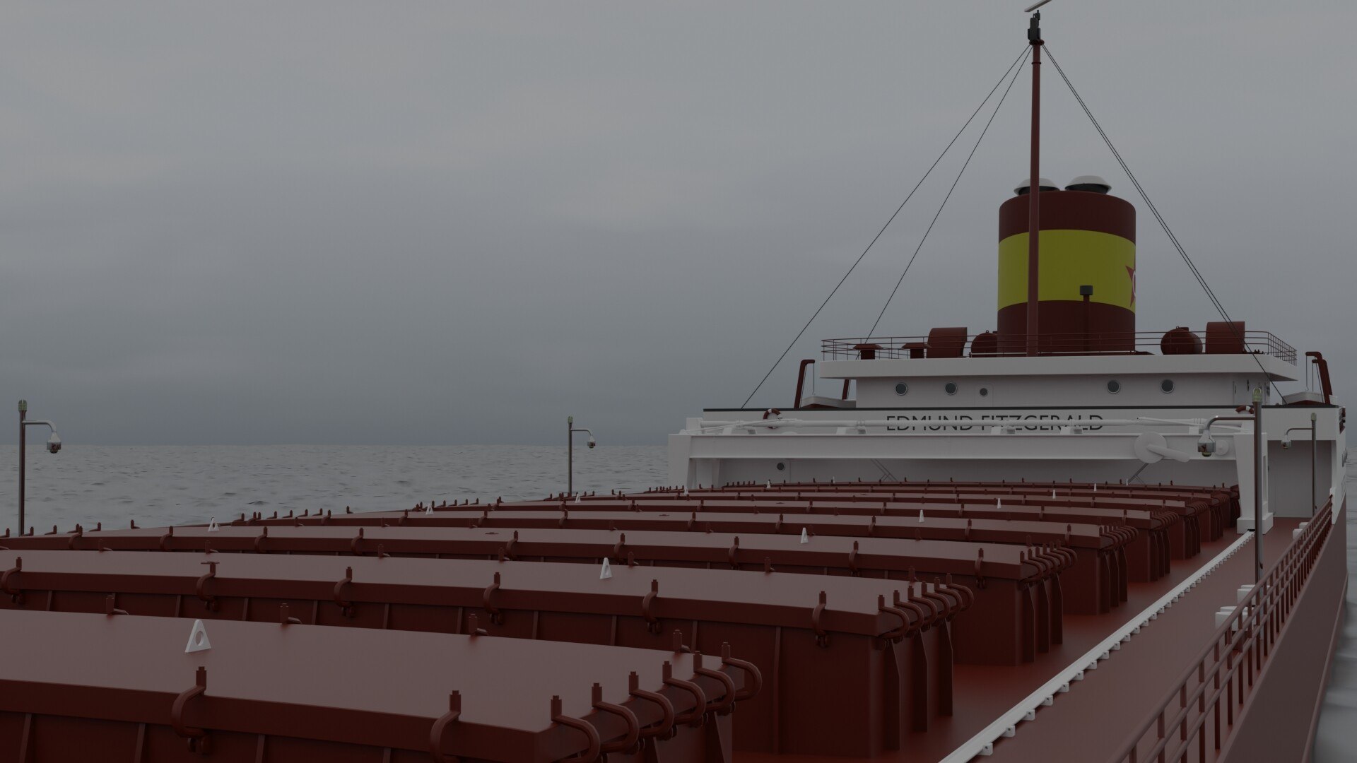 Edmund Fitzgerald 3D Model - TurboSquid 1708447