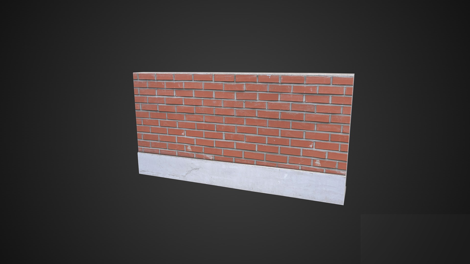 Game Ready Brick Wall 3D - TurboSquid 2076792