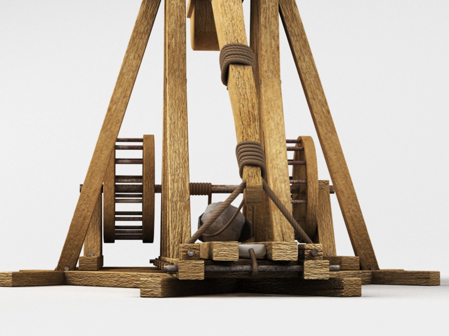 3dsmax Trebuchet Animation
