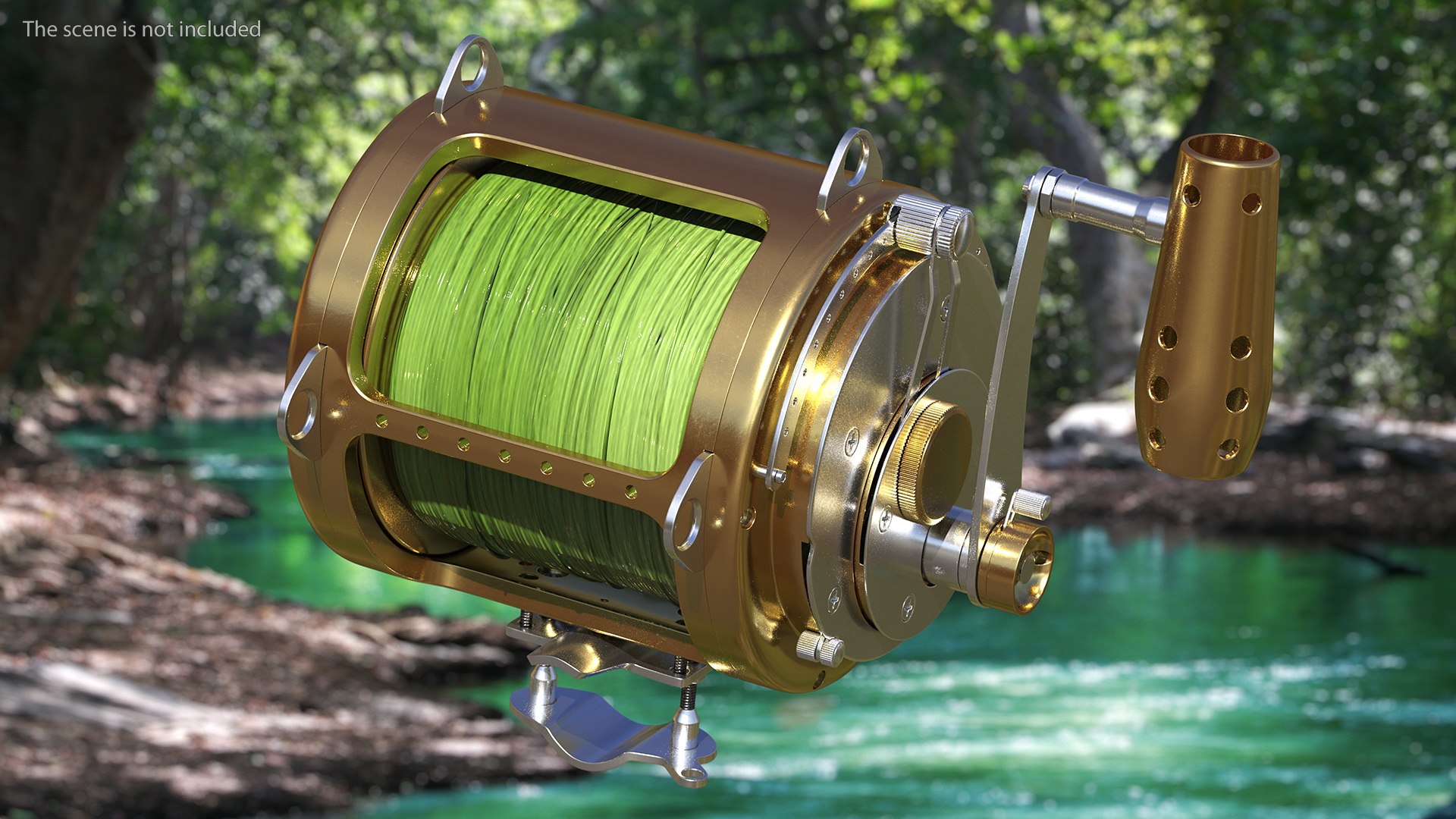 3D Fishing Reel - TurboSquid 1871141