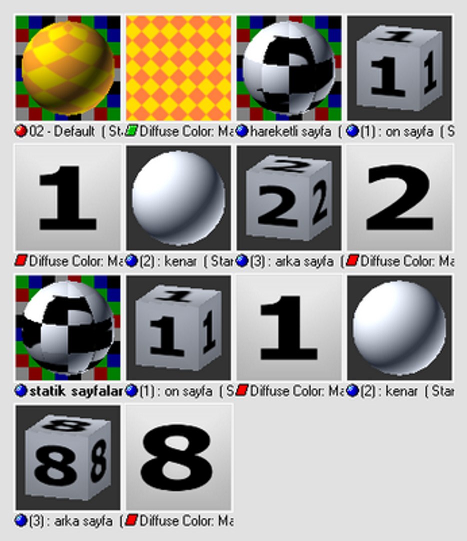 Free Max Model Morph Loop Page Flip