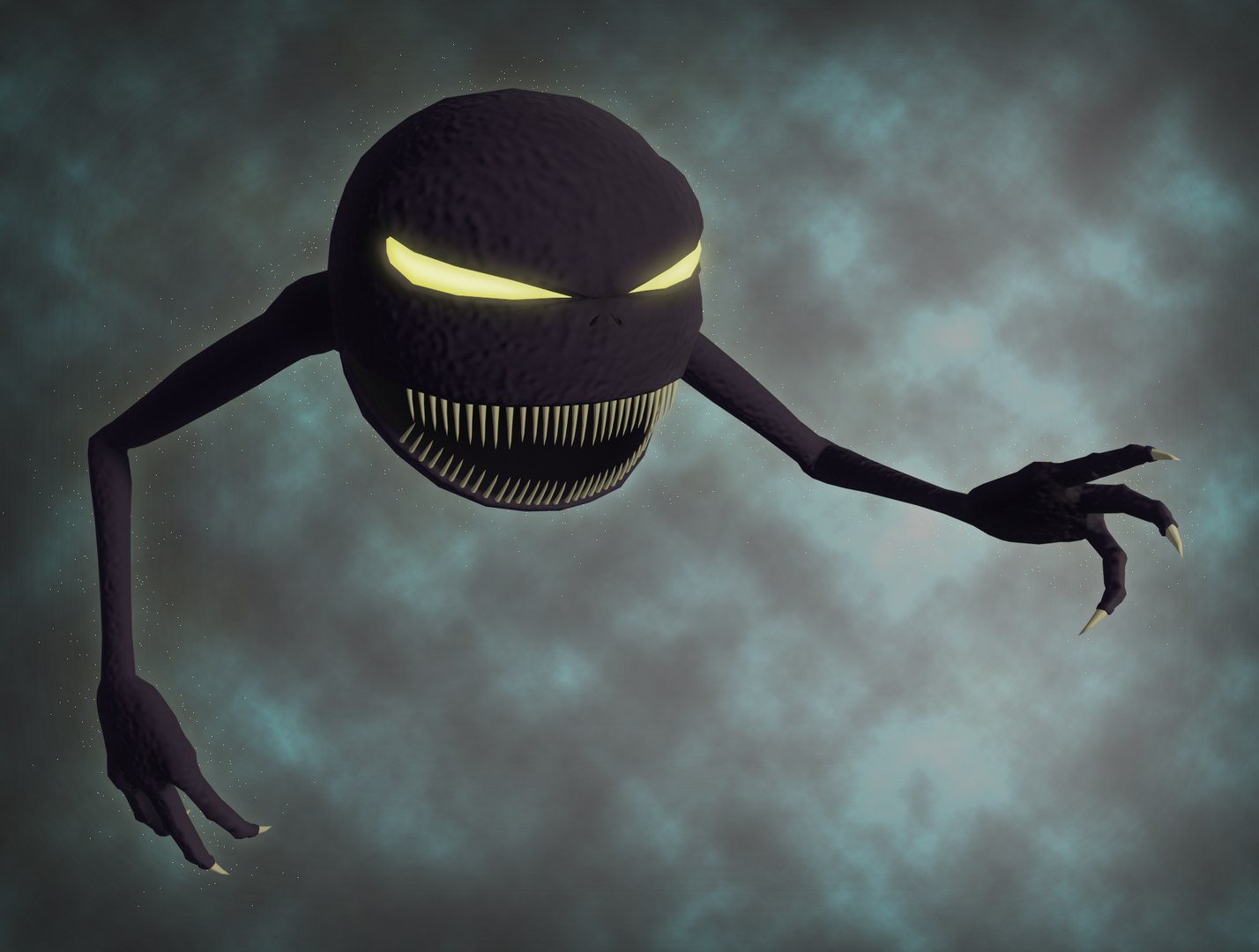 3D Ghost Character - TurboSquid 1816219