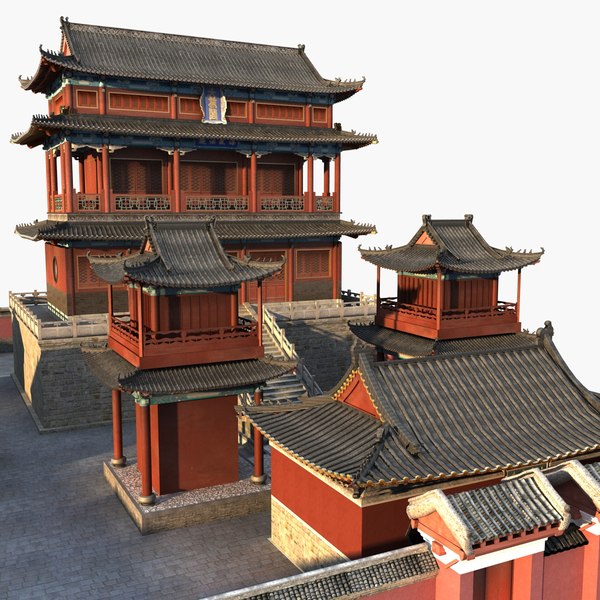 3D model chinese temple - TurboSquid 1671480