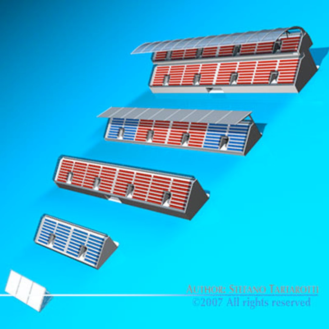 Spectators Area Stadiums Arenas 3d 3ds