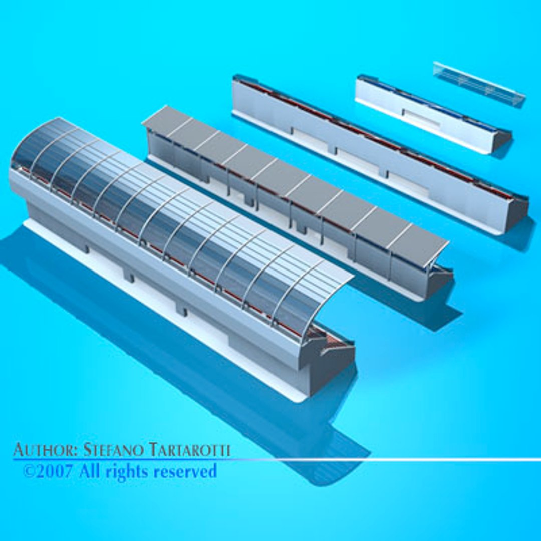 Spectators Area Stadiums Arenas 3d 3ds