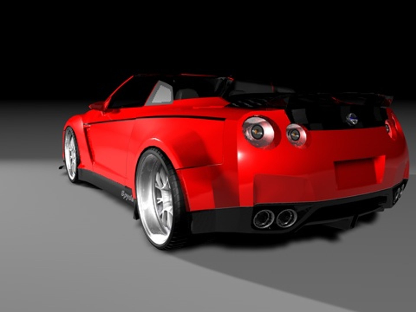 Spyder Gtr 3d Model