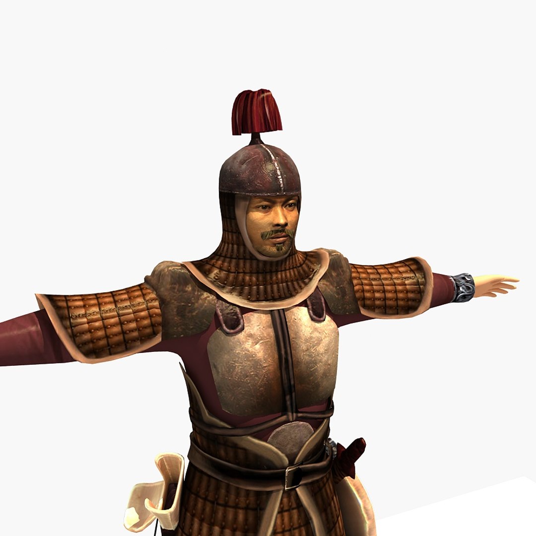3D Ancient Soldier Model - TurboSquid 1514341