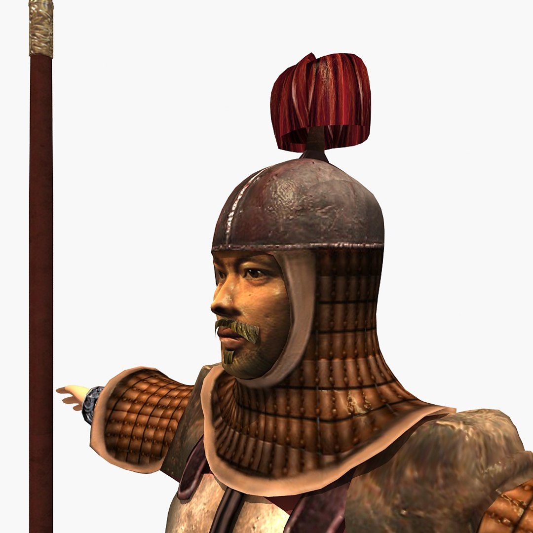 3D Ancient Soldier Model - TurboSquid 1514341