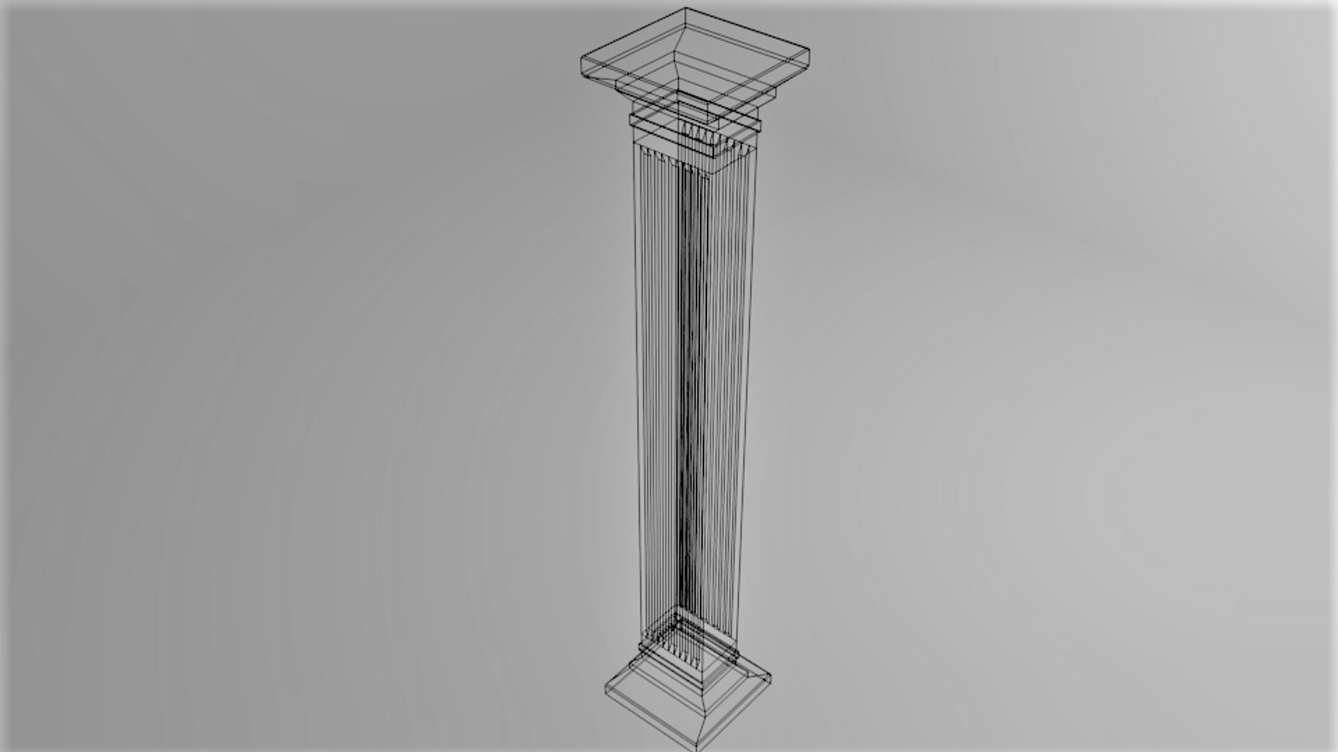 3D Model Pillar Rectangle 5 - TurboSquid 1572695