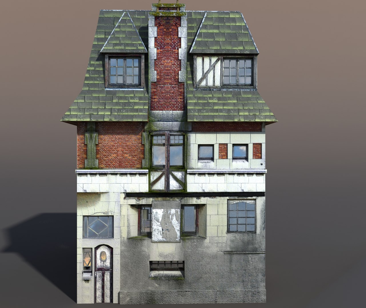 Old Building 3ds