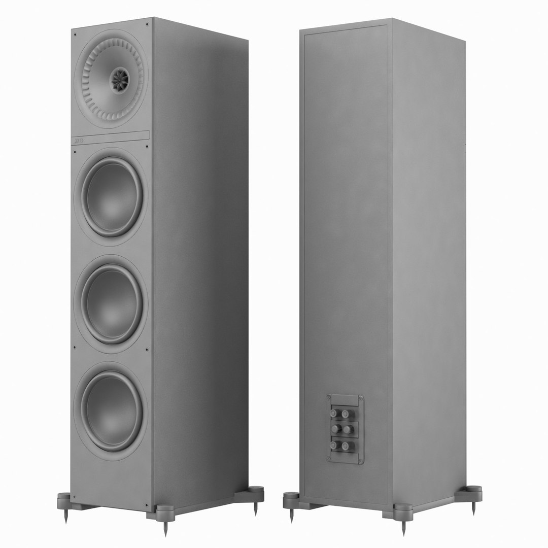 3d Model Kef Q700 Speaker
