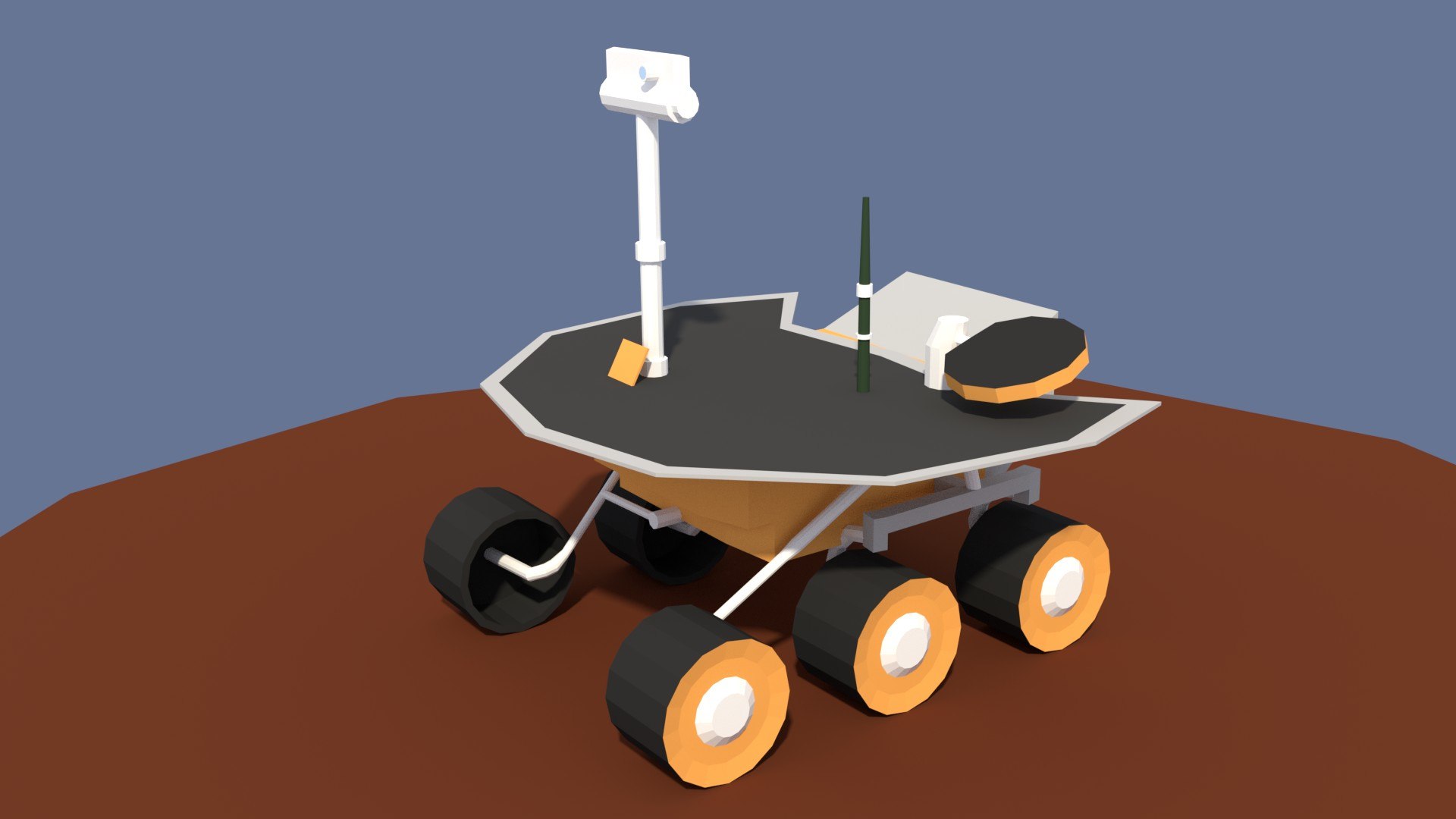 Planet rover model - TurboSquid 1168547