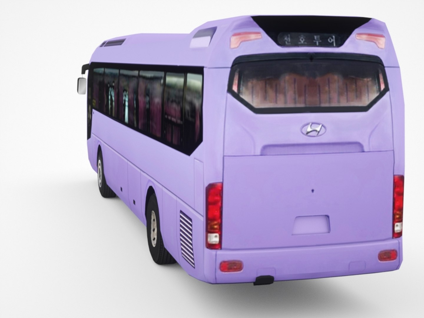 2009 hyundai universe 3D model - TurboSquid 1380059