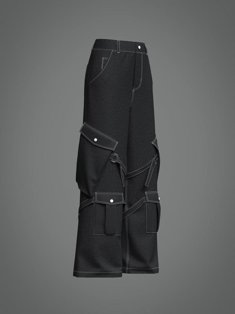 Cargo Pant Model - TurboSquid 2154024