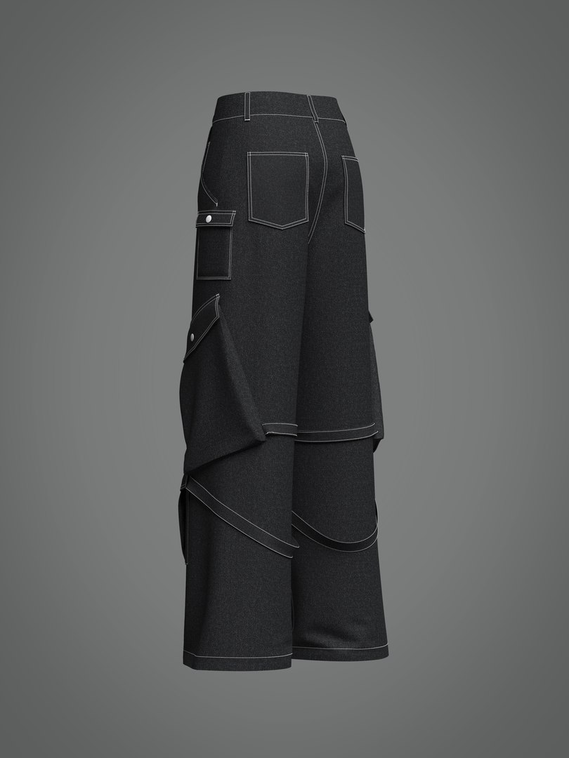 Cargo Pant Model - TurboSquid 2154024