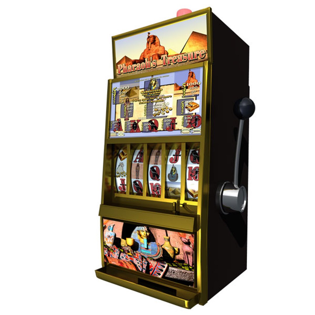 Slot Machine 3d Model